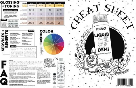 Pulp Riot Liquid Demi Shade Chart