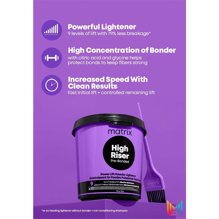 Matrix High Riser Pre-Bonded Powder Lightener - 500g