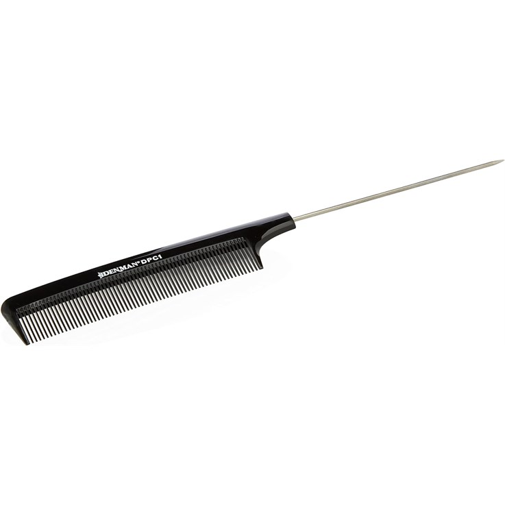 Denman DPC1 Professional Pin Tail Hair Comb - 8.5"