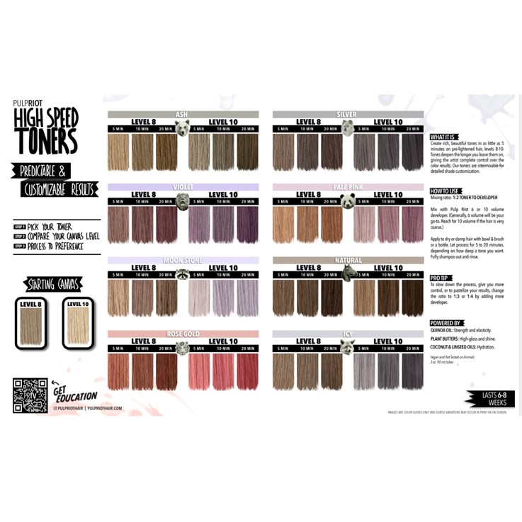 Pulp Riot High Speed Hair Toner - 90ml