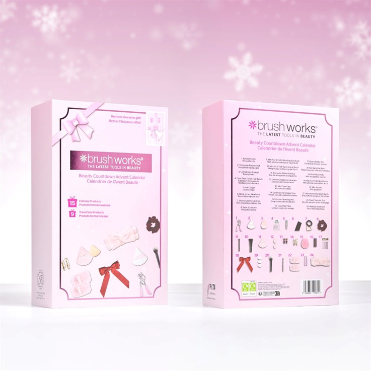 Brushworks Beauty Countdown Advent Calendar