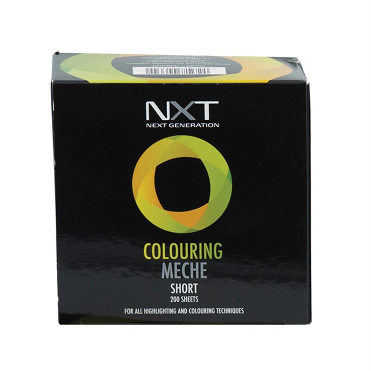 NXT Hair Colouring Meche Short Sheets x 200