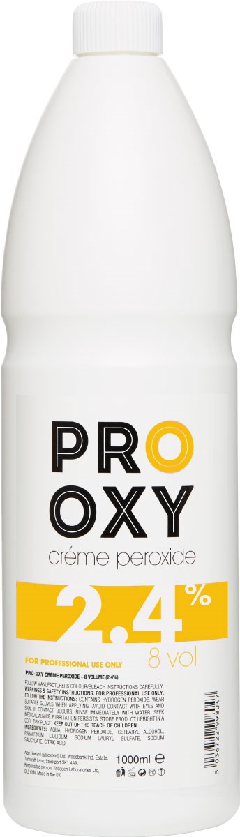 Pro-Oxy 2.4% 8 Vol Cream Peroxide 1L
