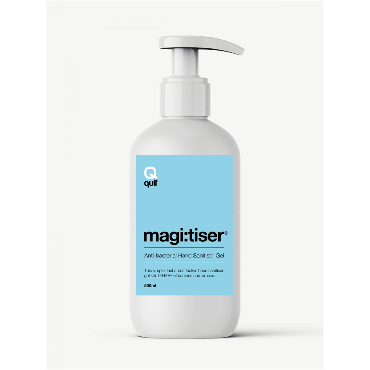 Quif Magi:tiser Cleansing Hand Sanitiser Gel 500ml