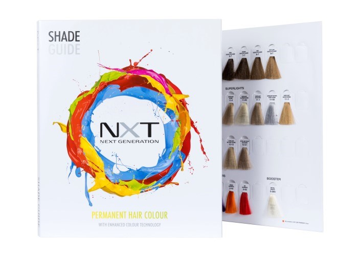 NXT Permanent Colour Shade Guide