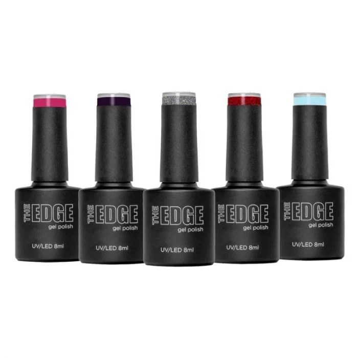 The Edge Gel Polish Deep Olive Shimmer